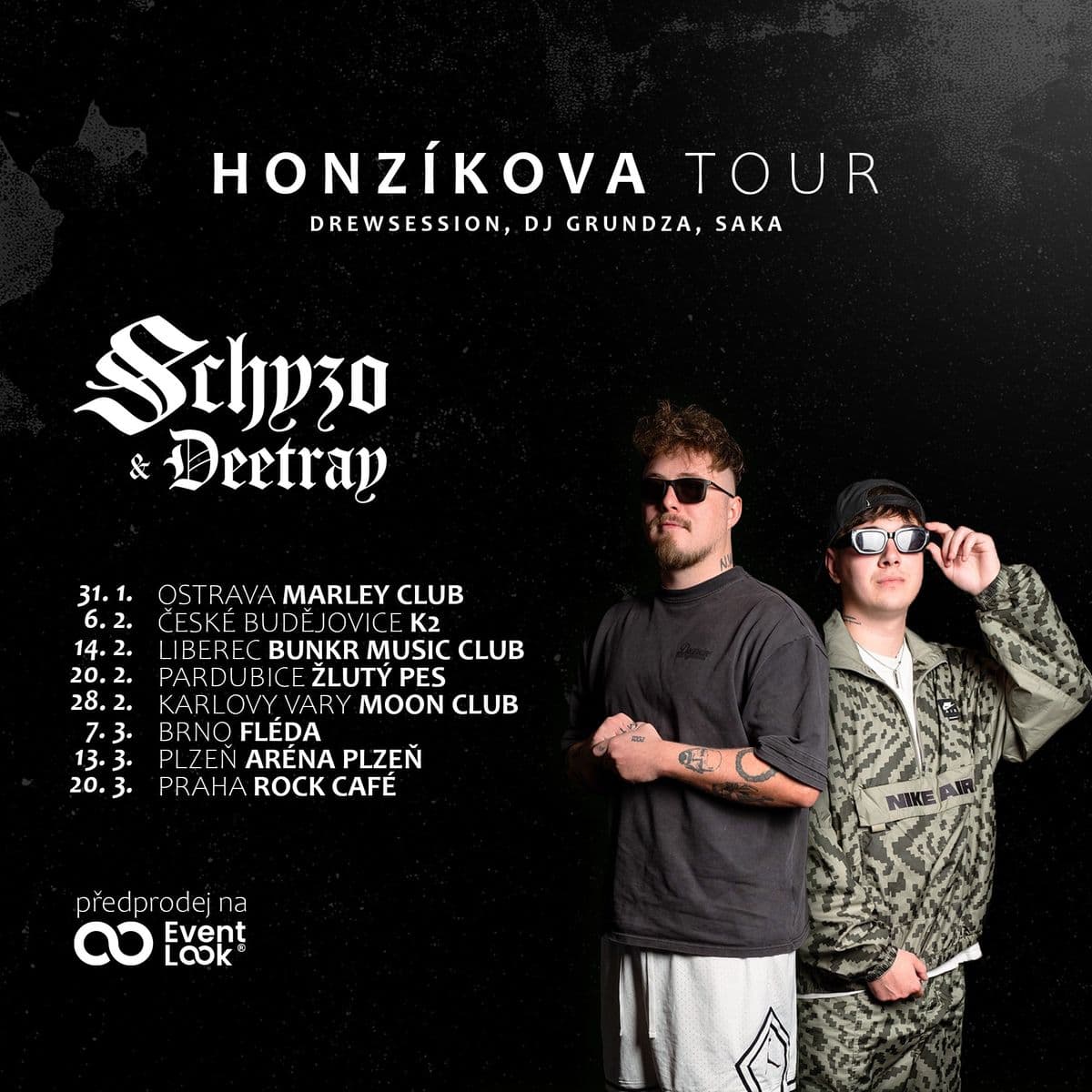 Schyzo - Honzíkova tour 2026 | Eventlook.cz